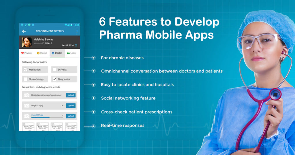 How to Develop Pharma Mobile Apps - Top 6 Features to Consider